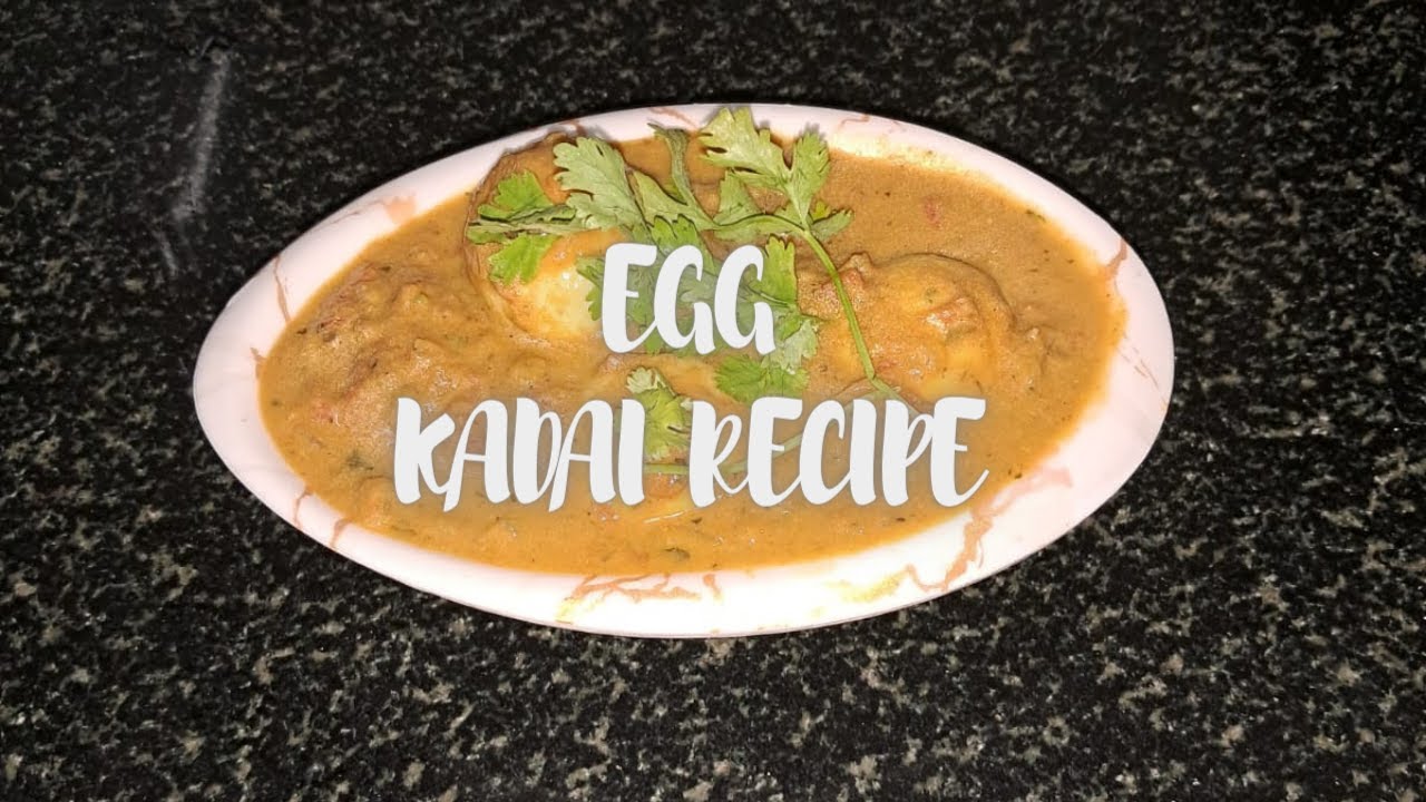 Egg Kadai Recipe | Easy & Tasty | Food Craze - YouTube