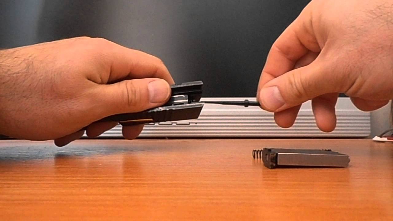 Browning Hi Power - Change firing pin spring in under 30 seconds. - YouTube