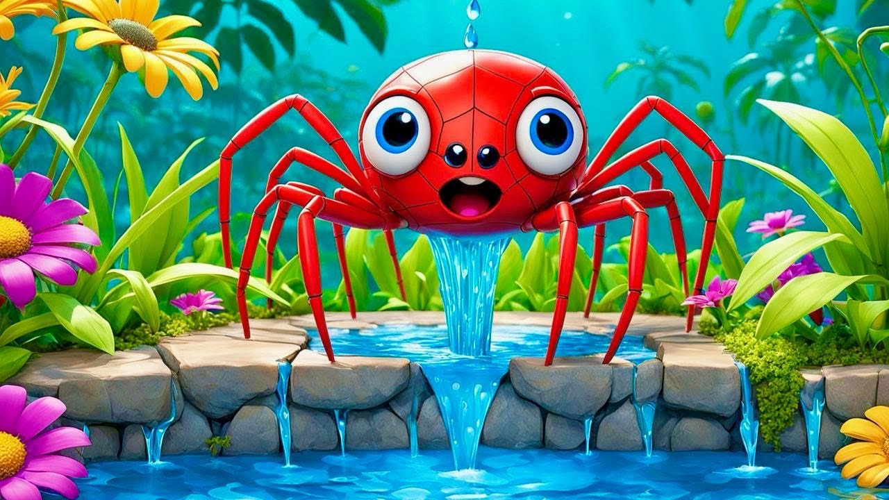 Itsy Bitsy Spider Nursery Rhyme Song for Kids - YouTube
