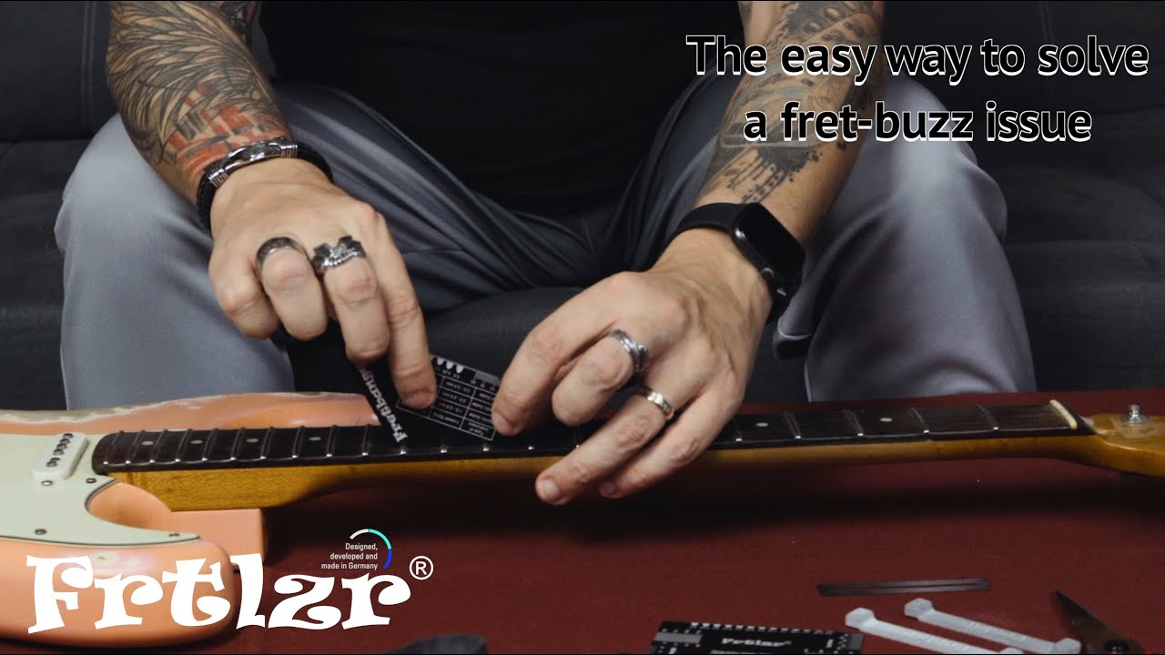 The EASY way to solve a fret-buzz ISSUE - YouTube