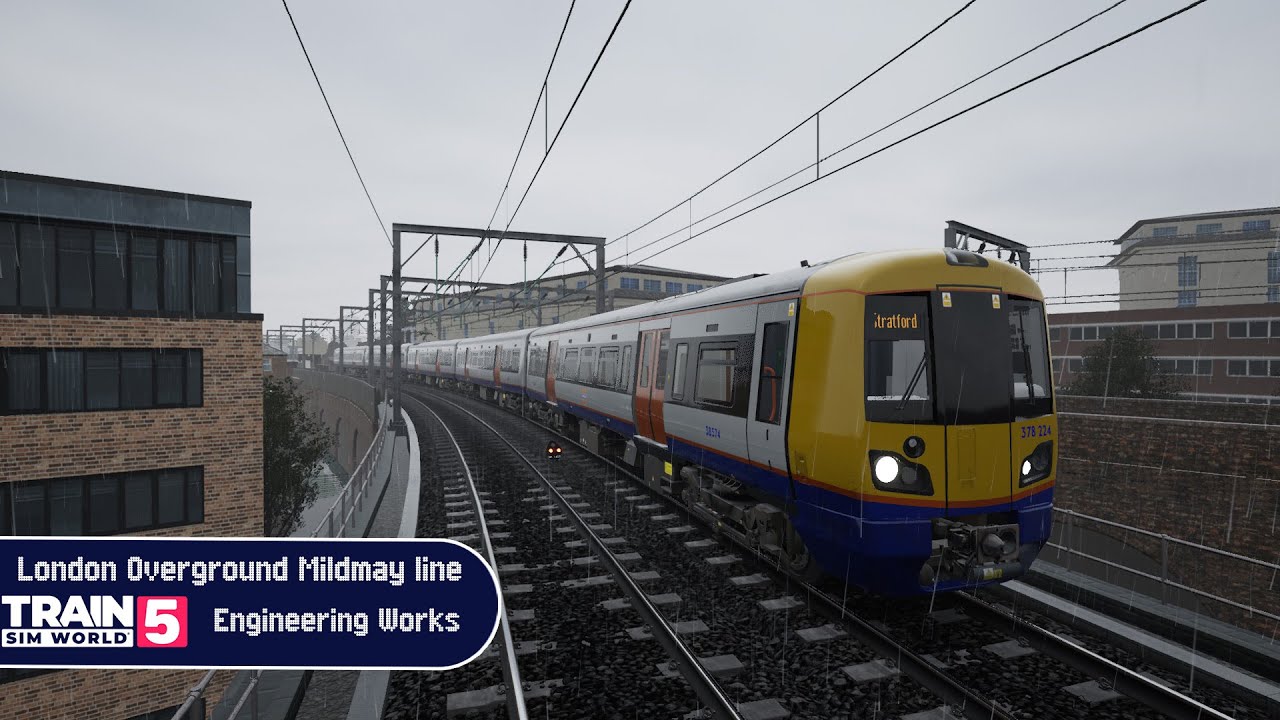 Train Sim World 5 - London Overground Mildmay Line - Engineering Works ...