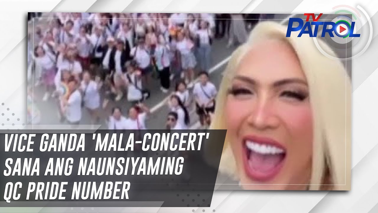 Vice Ganda 'mala-concert' sana ang naunsiyaming QC Pride number | TV ...
