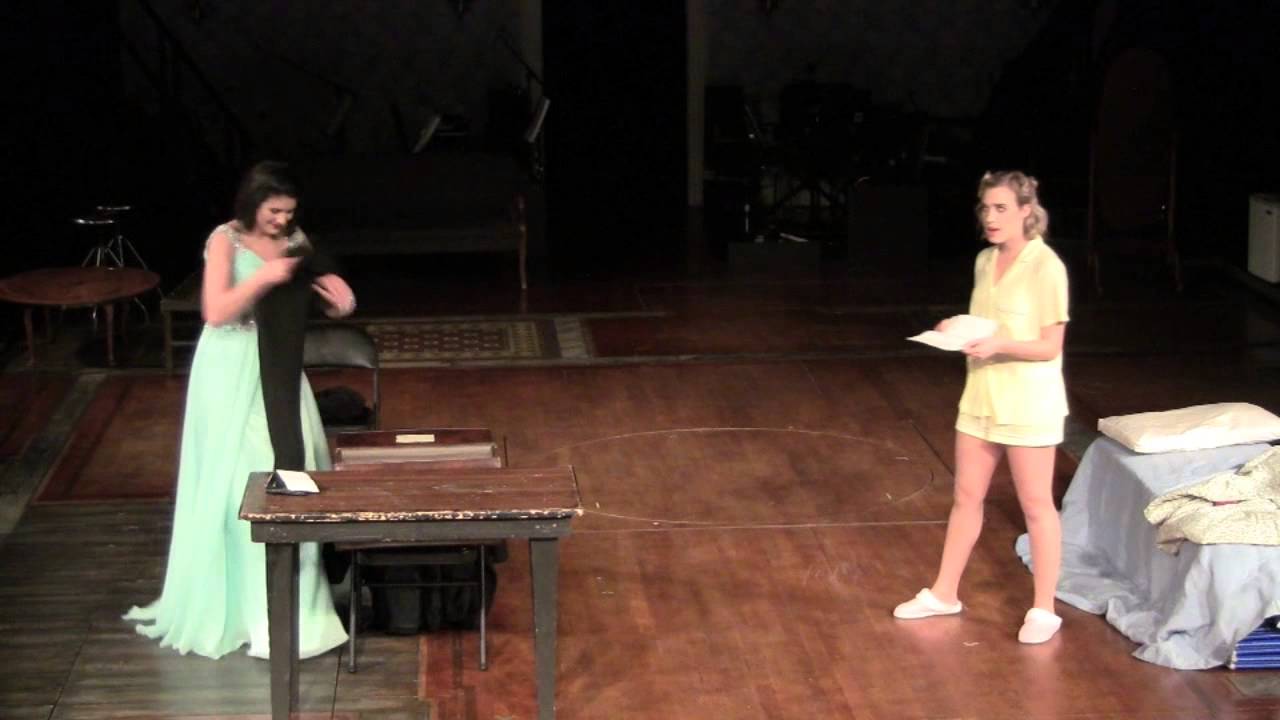 Stage Door Scene - YouTube