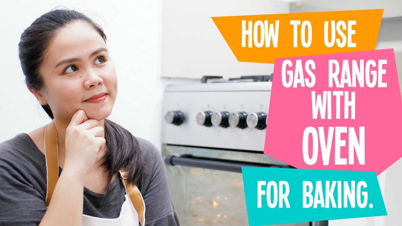 How to use gas range with oven? - YouTube