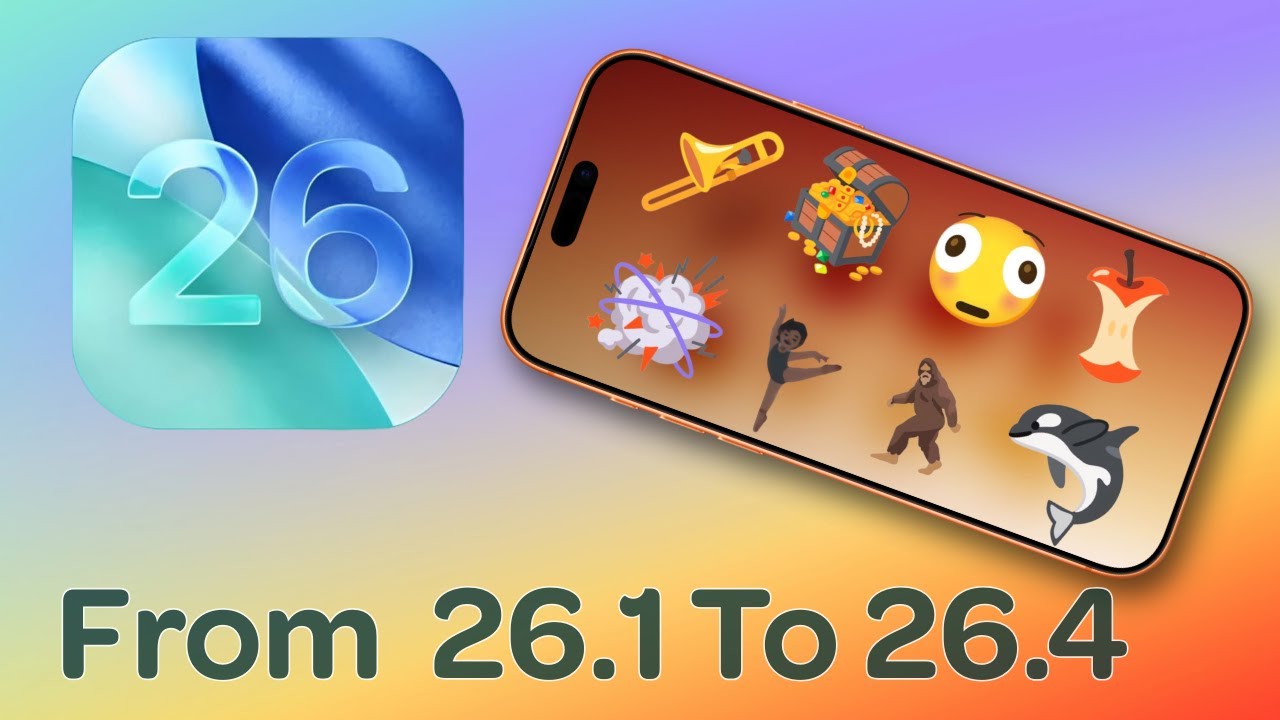 Future iOS 26 Features COMING Soon! iOS 26.1 To 26.4! - YouTube