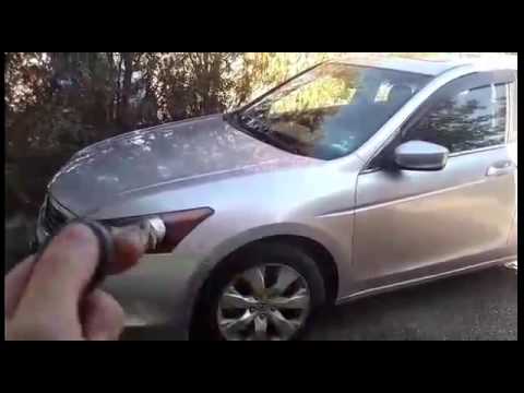 2010 Honda Accord Remote Start - YouTube