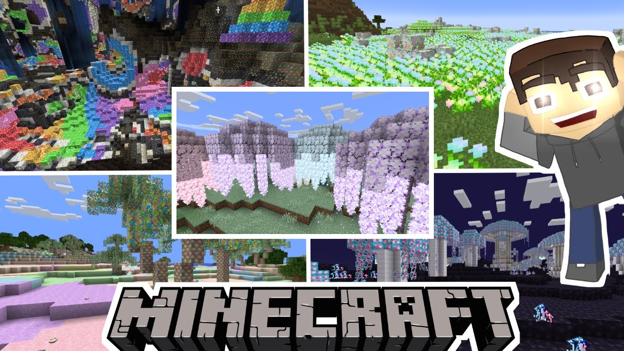 Moon's Magical Biomes (Fantastic Biomes!!) Minecraft Mod Showcase - YouTube