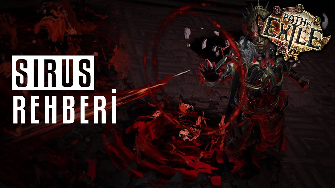 Path of Exile Sirus the Awakener of Worlds Rehberi - YouTube