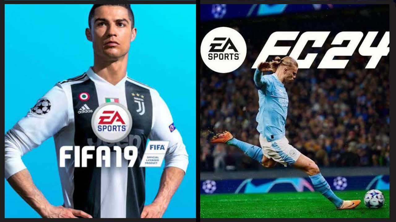 EA FC 24 Gameplay VS FIFA 19 Gameplay [PS4] - YouTube