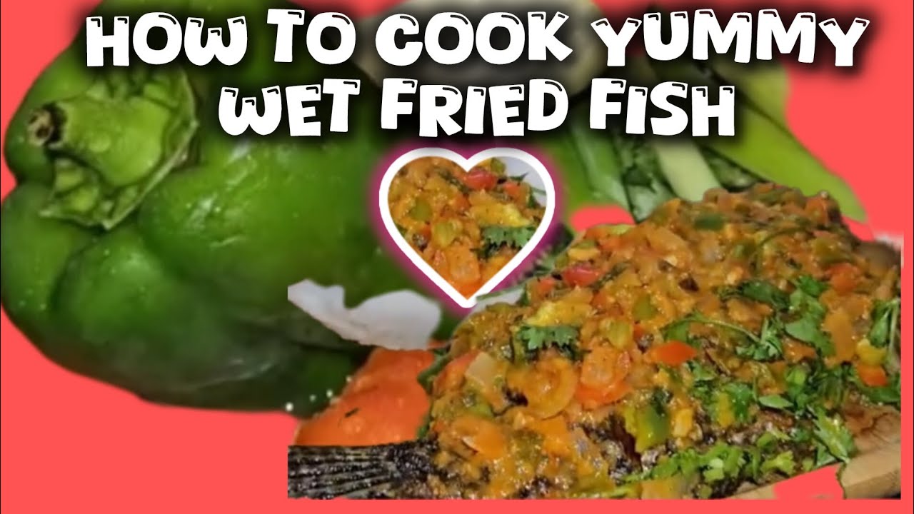 How To Cook Yummy Wet Fried Fish, Green Veges And Ugali ASMR Trending ...