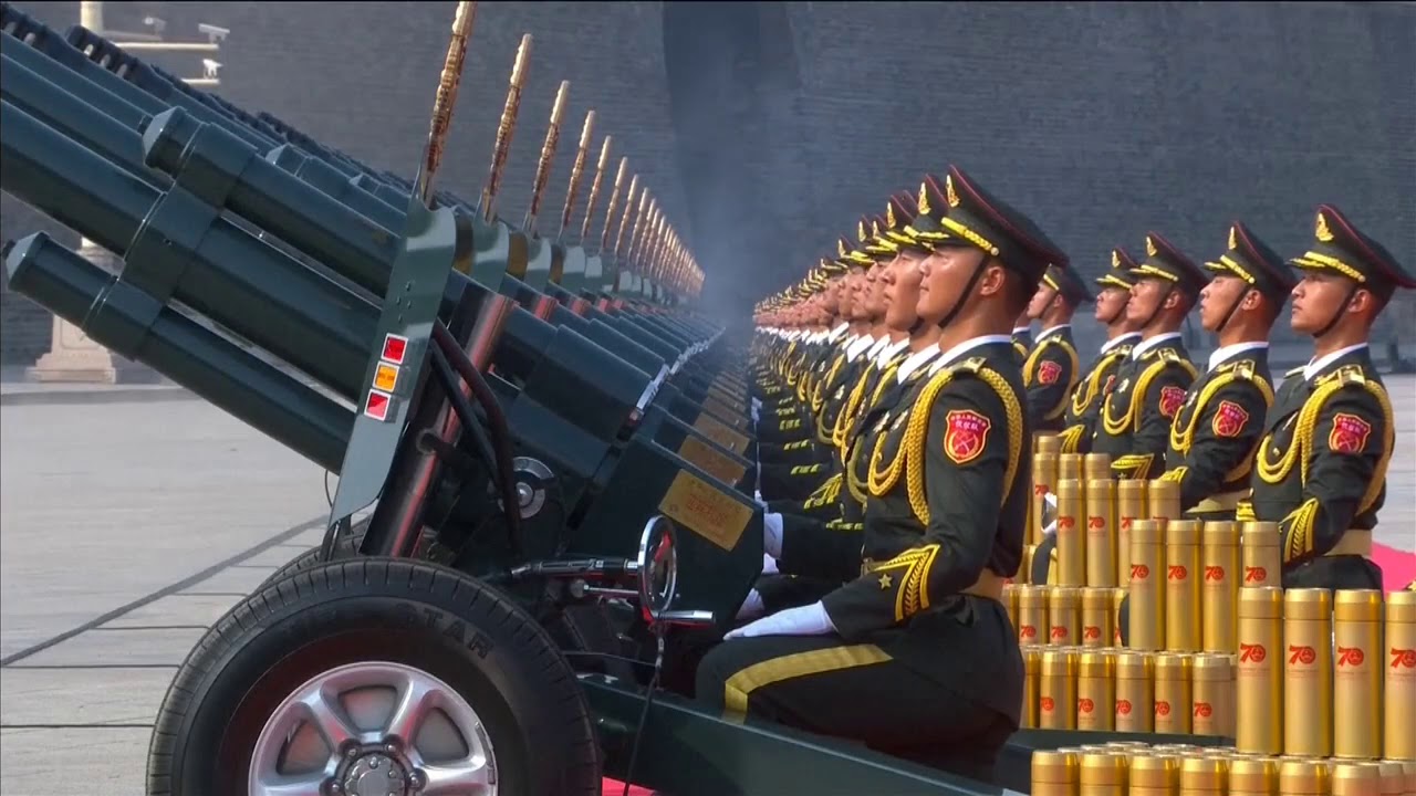 China shows off military might in 70th National Day Parade - YouTube