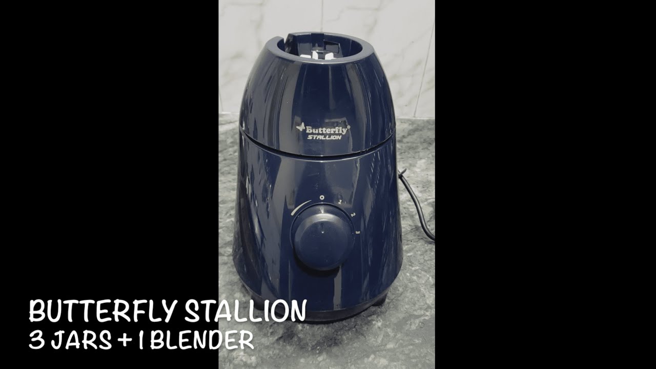Butterfly Stallion Mixi Mixer Grinder Detailed Review - YouTube