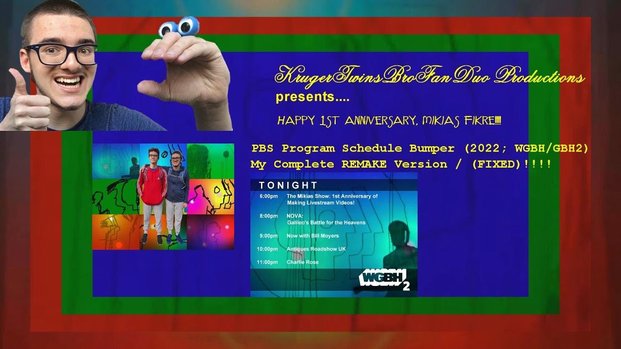 PBS Program Schedule Bumper (2022; WGBH/GBH2) - My Complete REMAKE ...