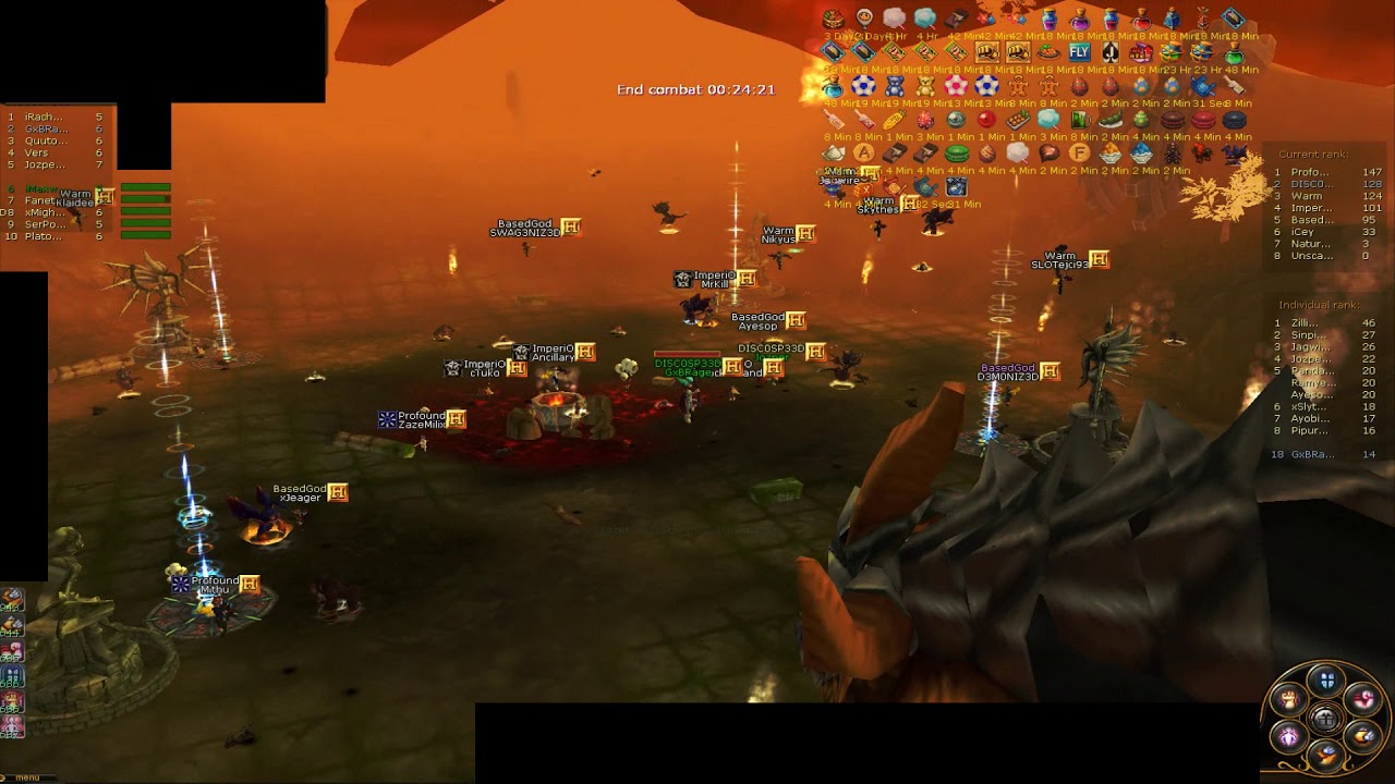 Flyff Aibatt Guild Siege 07/05/2020 GxBRage PoV - YouTube