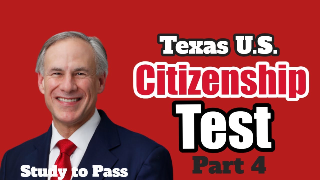 US Citizenship Test Texas 2023 Easy - YouTube