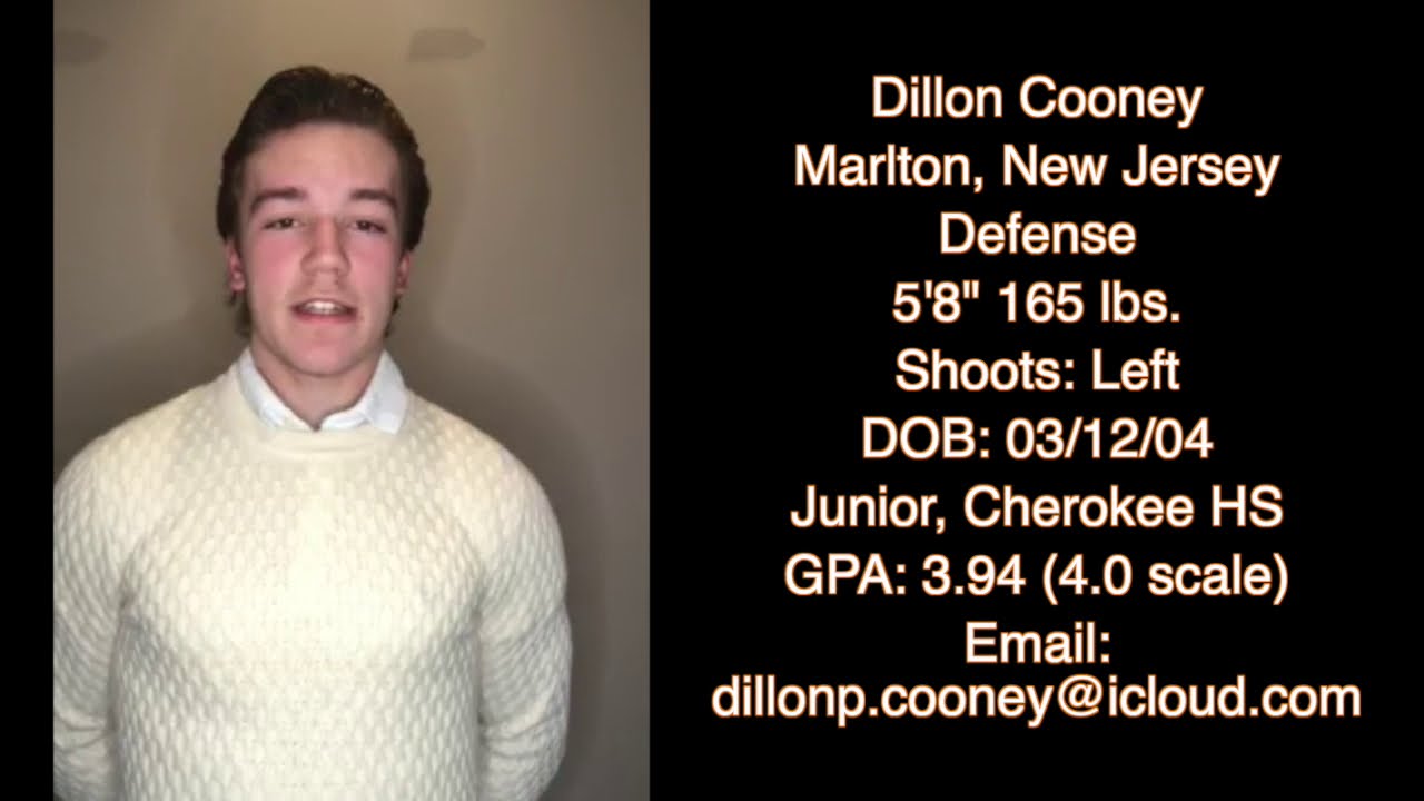 Dillon Cooney '04 Hockey Highlights (Updated) - YouTube