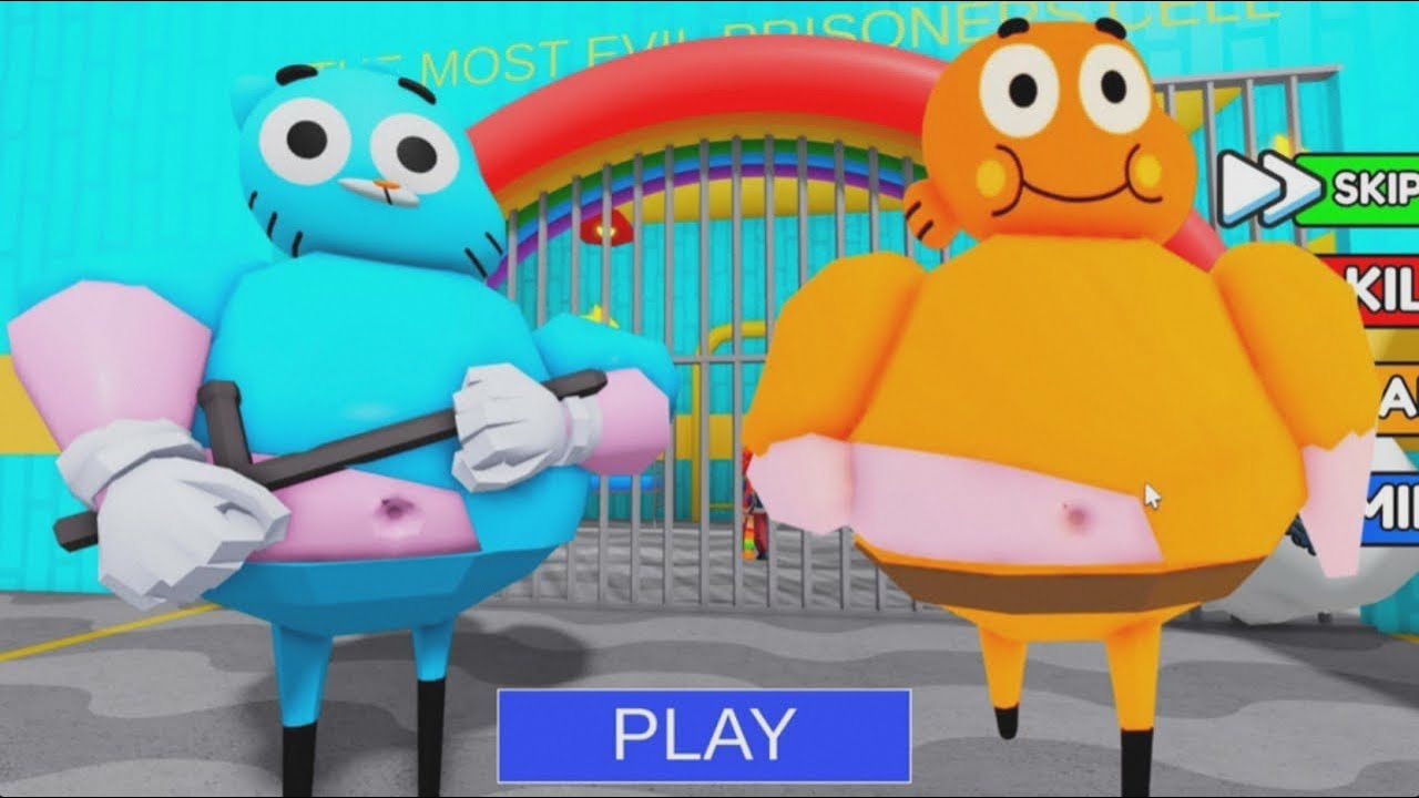 GUMBALL ESCAPES PRISON! Crazy Adventure Starts Now! (#Roblox) 4K - YouTube
