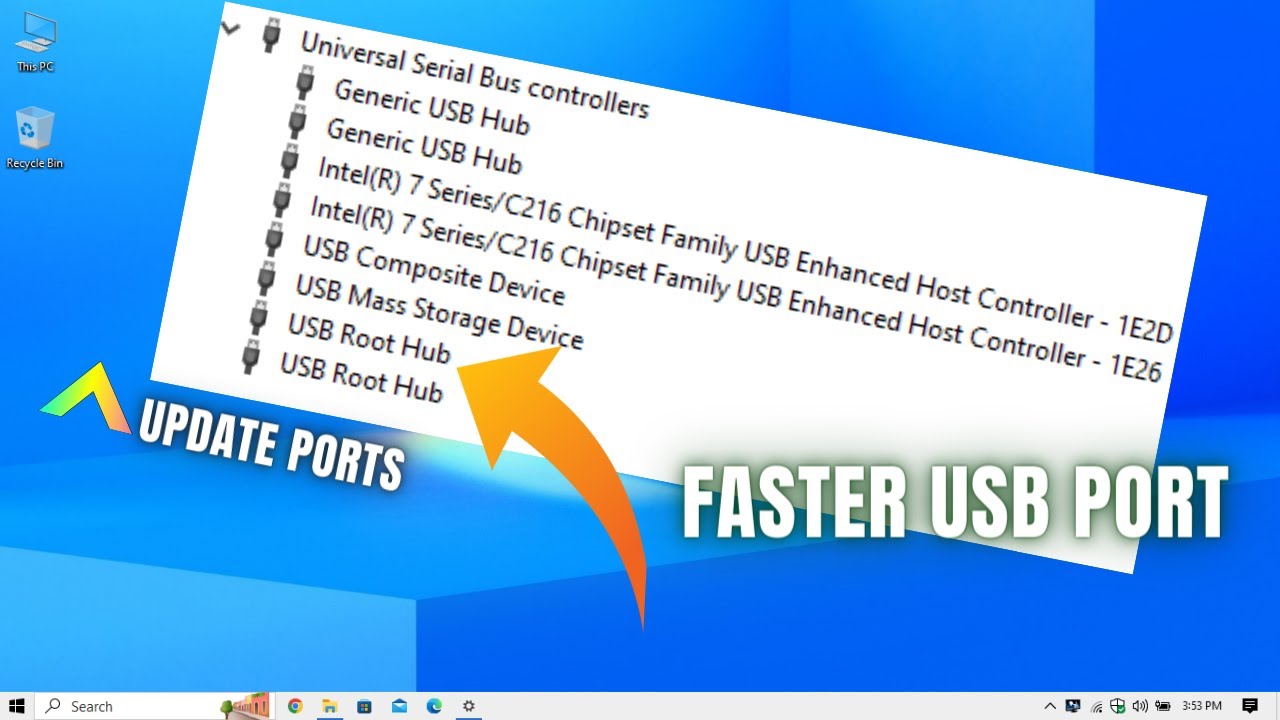 How to Update USB Root Hub in Windows 10/11 | Update USB Ports | Boost ...