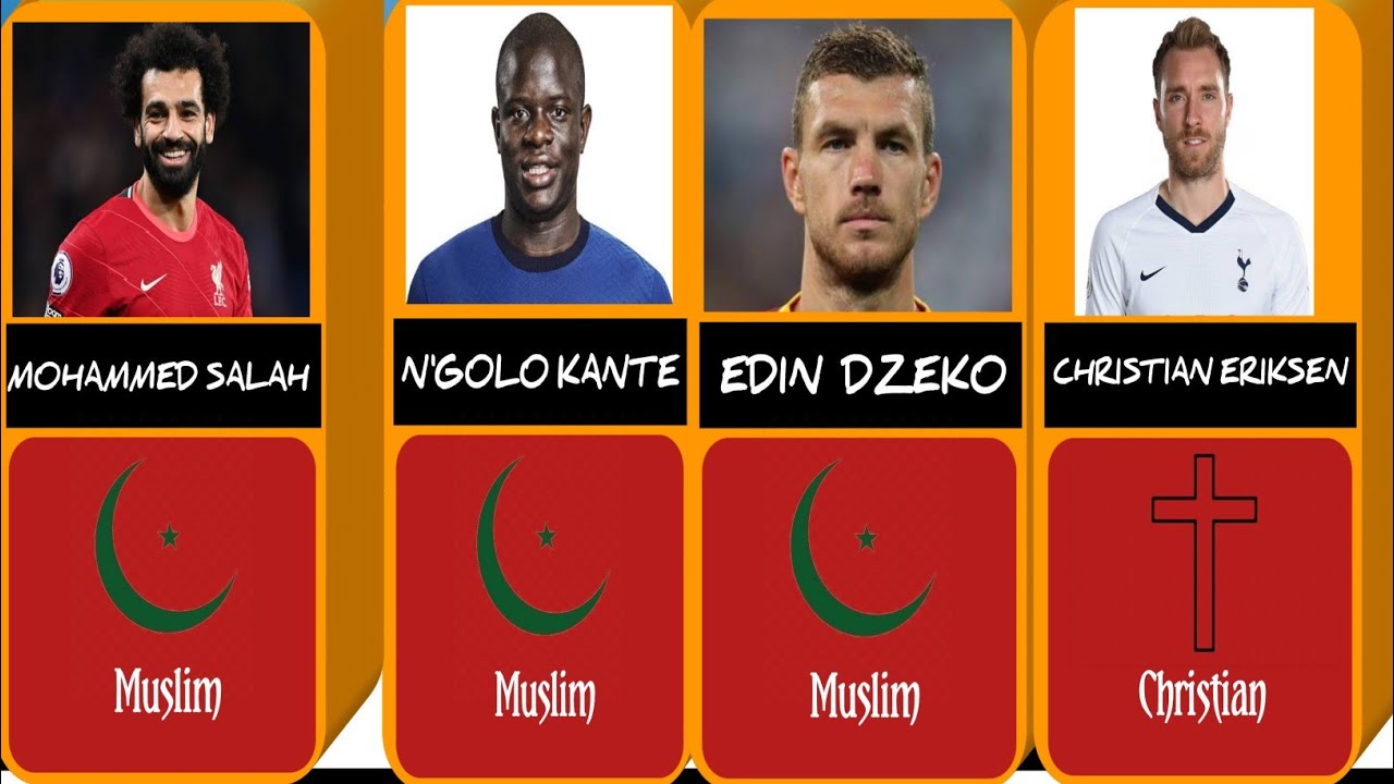 Best Famous World Football Players| Religion |#muslim #footballers |# ...