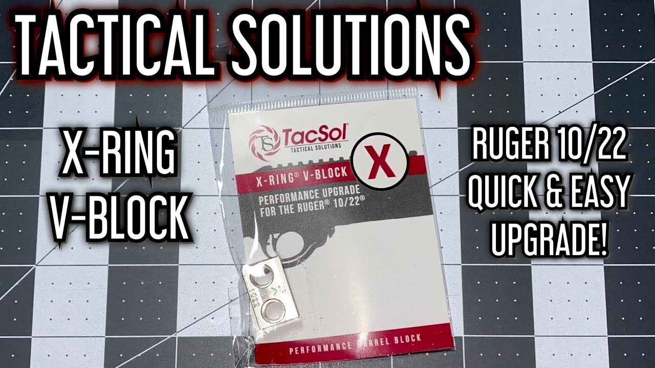 RUGER 22 CHARGER - RUGER 10/22 - BARREL BLOCK - TACTICAL SOLUTIONS - X ...