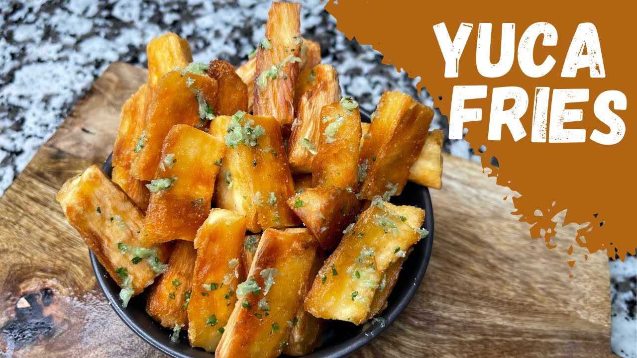 Super Crispy Yuca Fries | Yuca Frita | Cassava Fries | Cooking with ...