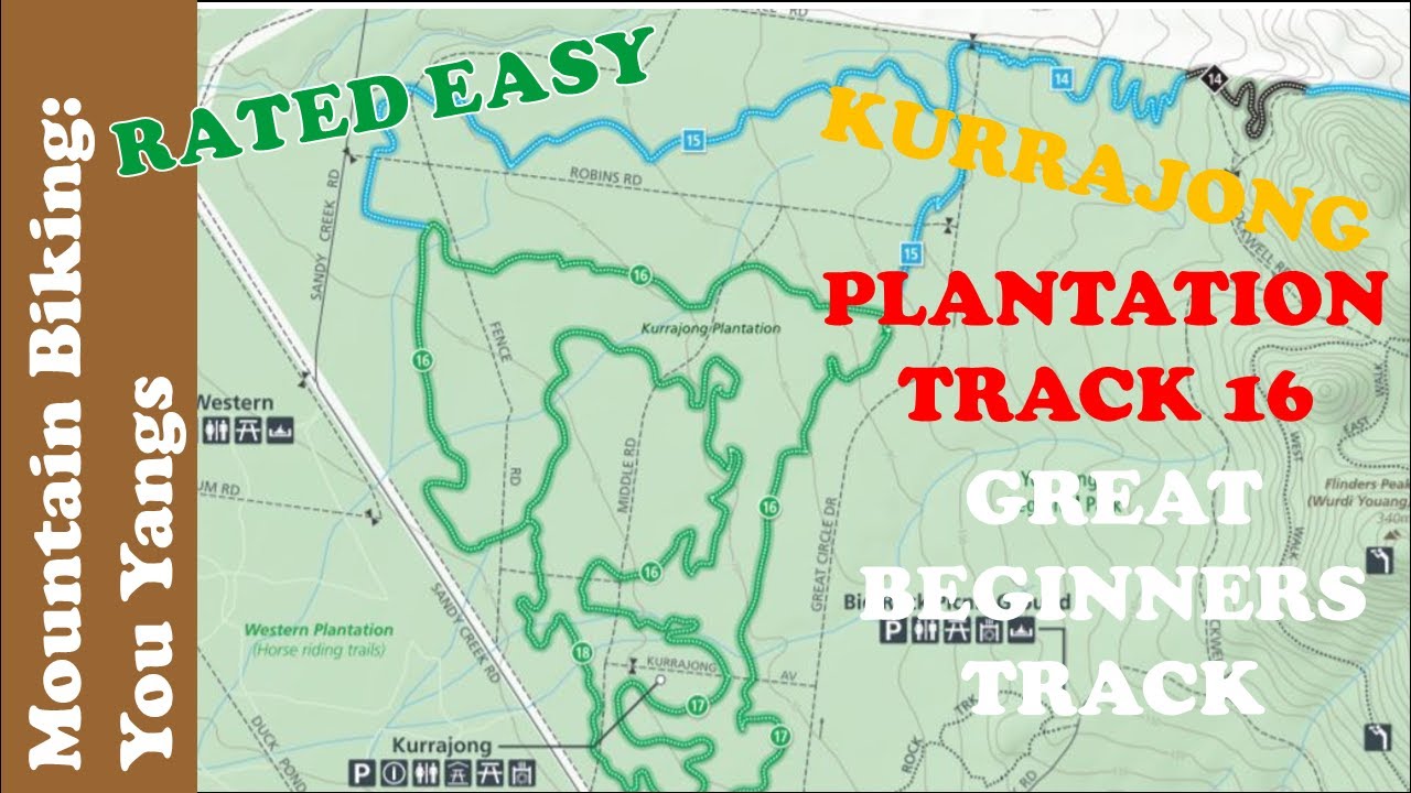 MTB You Yangs Plantation Track 16 - Kurrajong 2021 Clockwise - YouTube