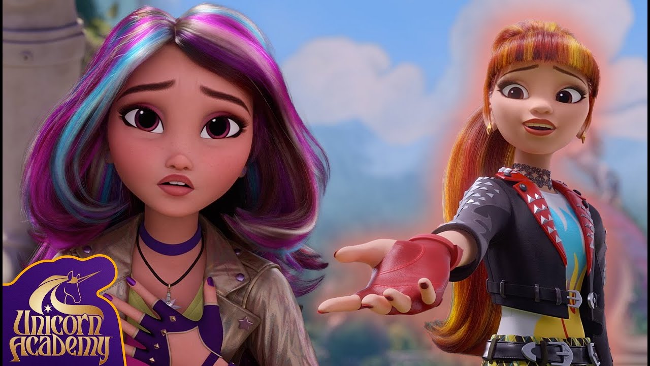 Val Gives Sophia a Pep Talk (So Sweet!) 🥹 | Unicorn Academy | Cartoons ...