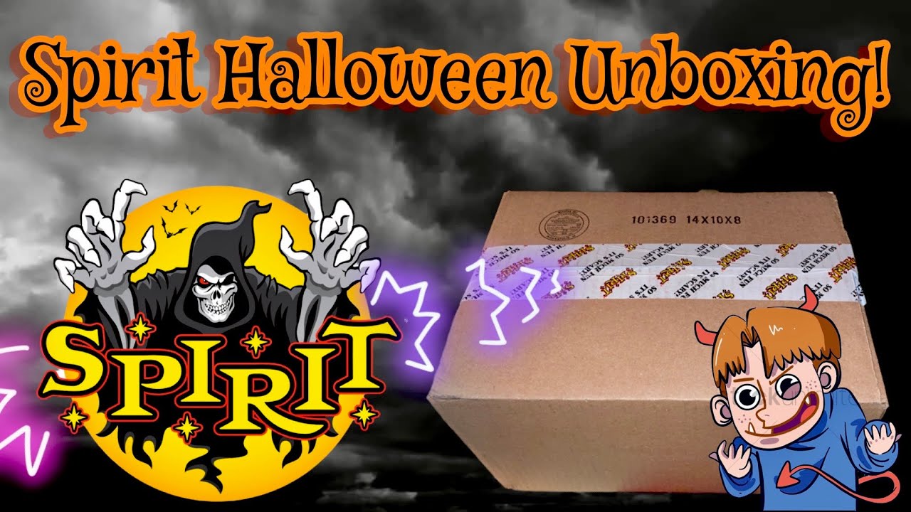 Spirit Halloween Unboxing! - YouTube