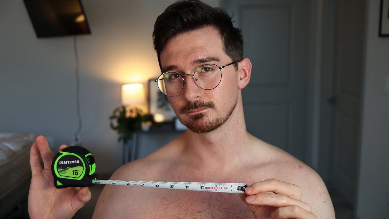 ASMR Awkward Guy Professionally Measures Your Face - YouTube