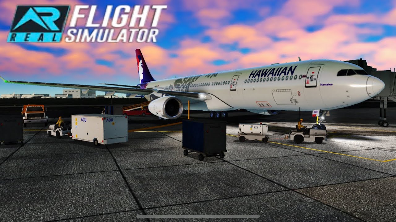 RFS - Real Flight Simulator Pro - Honolulu a Las Vegas ||Vuelo lleno ...