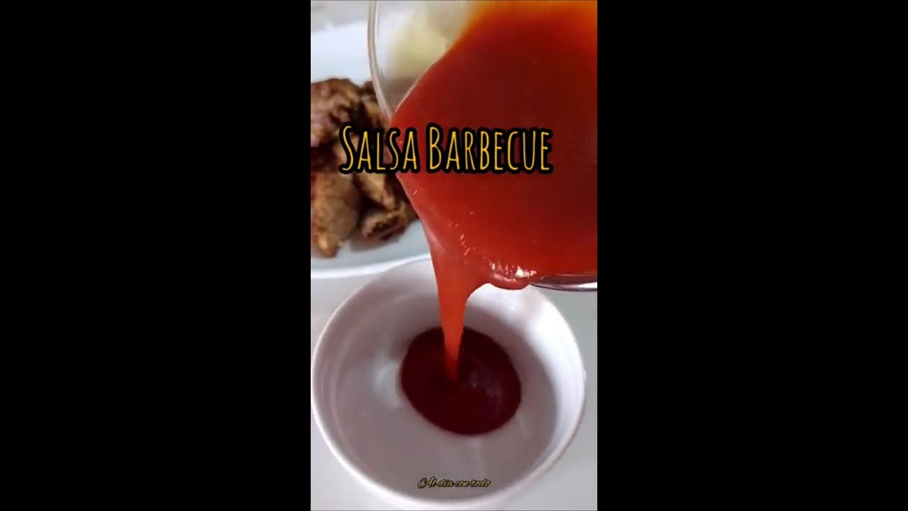 SALSA BARBECUE/ RECETA FÁCIL DE SALSA BBQ/ SALSA BBQ - YouTube