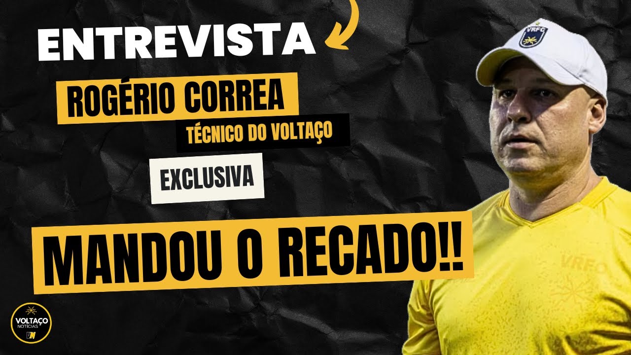 ⚽️ENTREVISTA EXCLUSIVA * ROGÉRIO CORREA * IMPERDÍVEL⚽️ - YouTube