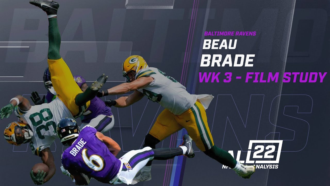 "FLIPPED THE SCRIPT" - BEAU BRADE FILM STUDY #ravens #ravensflock # ...