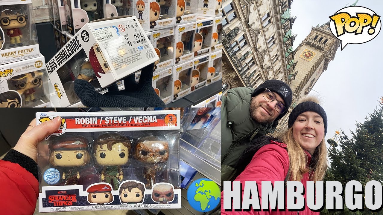 VISITAMOS HAMBURGO y BUSCAMOS FUNKO POP en sus TIENDAS EXCLUSIVAS - YouTube