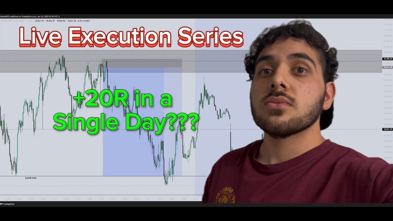 4/23/25-Live Execution NQ Funded Accounts INSANE RR - YouTube