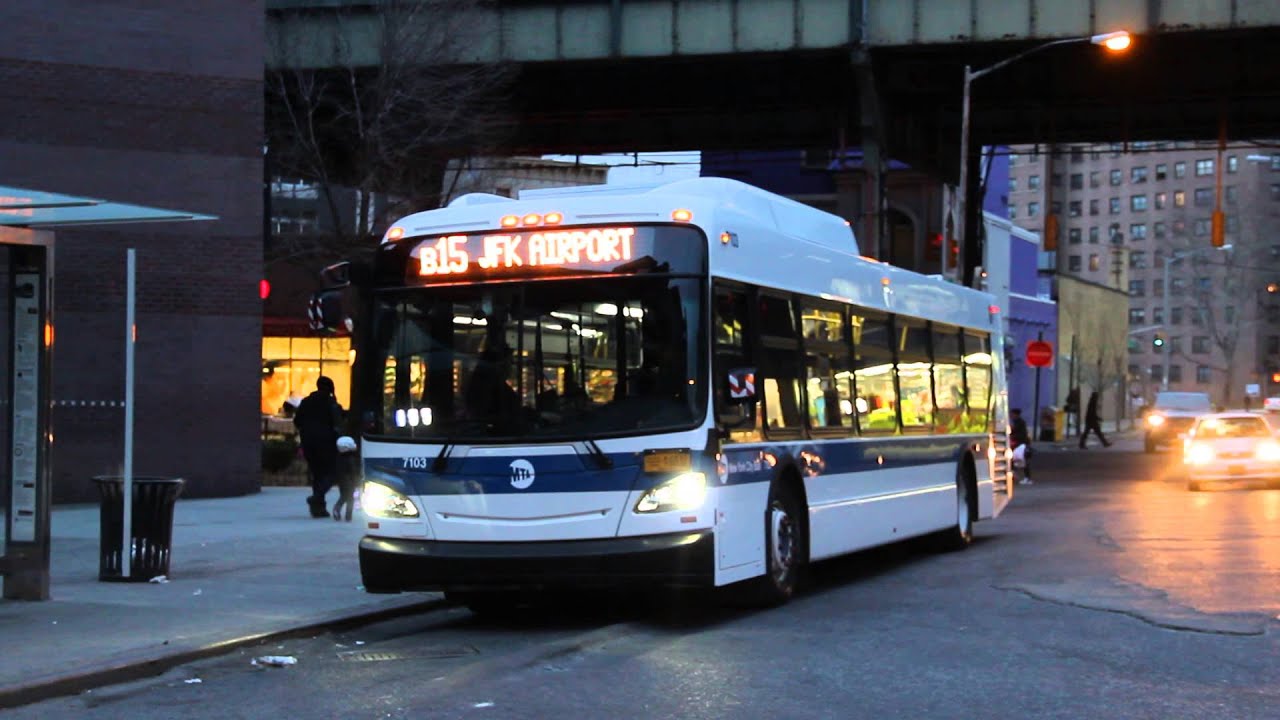 MTA New York City Bus # 7103 on the B15 - YouTube