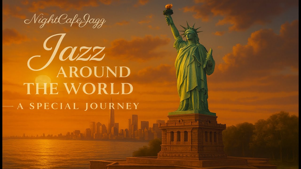 Relaxing Jazz Around the World 🌍 Beautiful Views 4K - YouTube