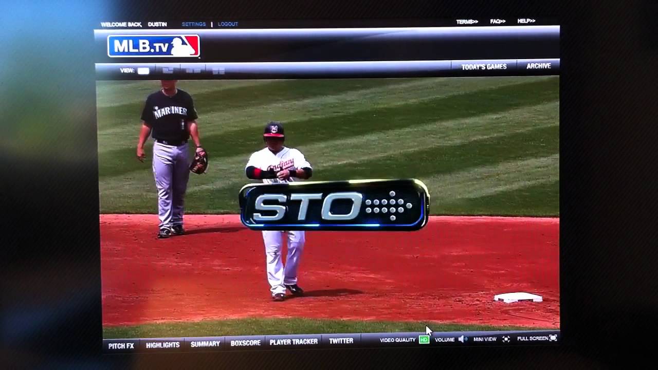 Virginia Earthquake Indians Vs Mariners Baseball game 8/23/2011 - YouTube