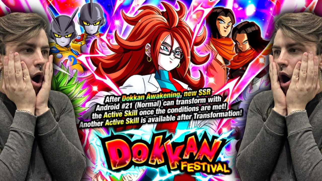 BLACK RIFT!!!! | ANDROIDE 21 AGL UR DOKKAN FEST MULTI SUMMON | DRAGON ...