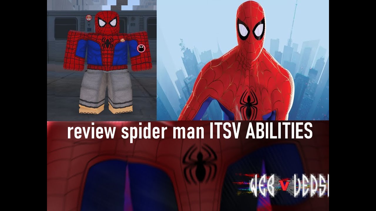 roblox InVision's: Web-Verse review spider man ITSV ABILITIES - YouTube