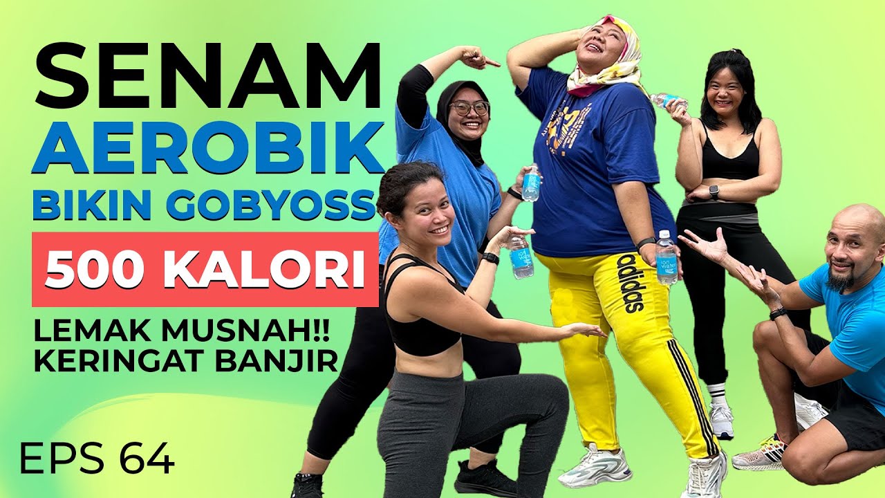 Senam Aerobik Membakar Lemak Tubuh Untuk Pemula - YouTube