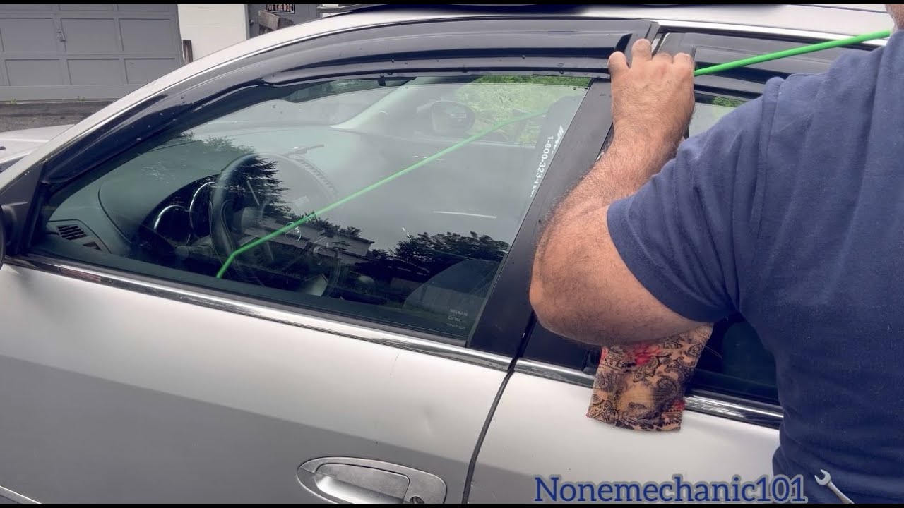 How to unlock a car that you left the keys inside - YouTube