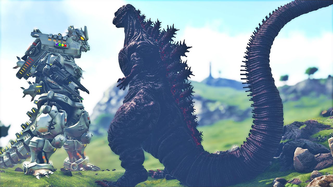 Shin Godzilla e Kiryu Se Enfrentam! Isso Não Vai Acabar Bem! TITANUS ...