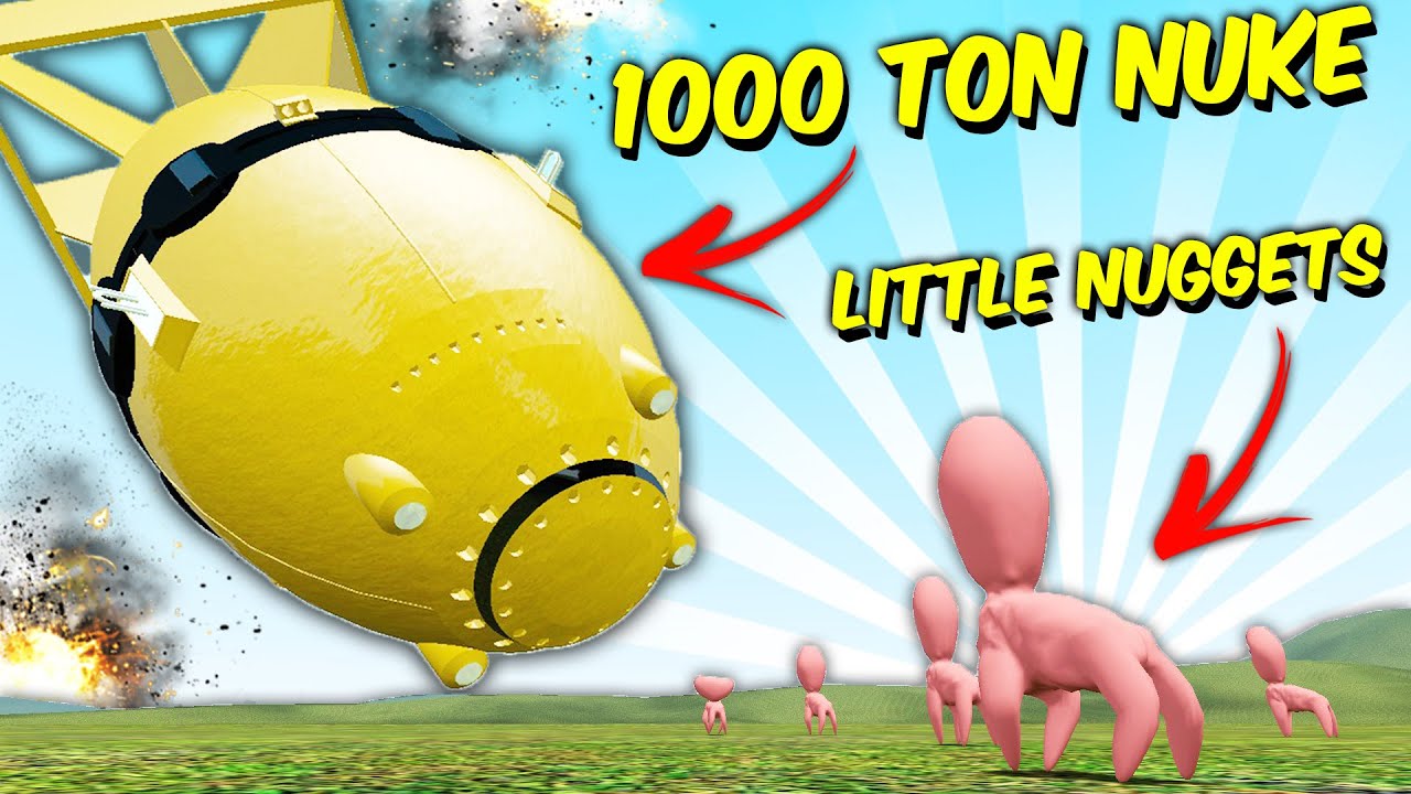 Little Nugget VS Nukes?! (Garry's Mod Sandbox) - YouTube