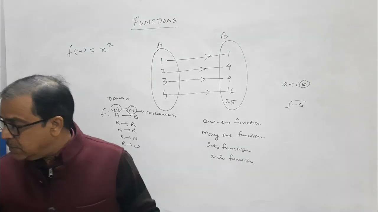 relation and function class 11 - YouTube