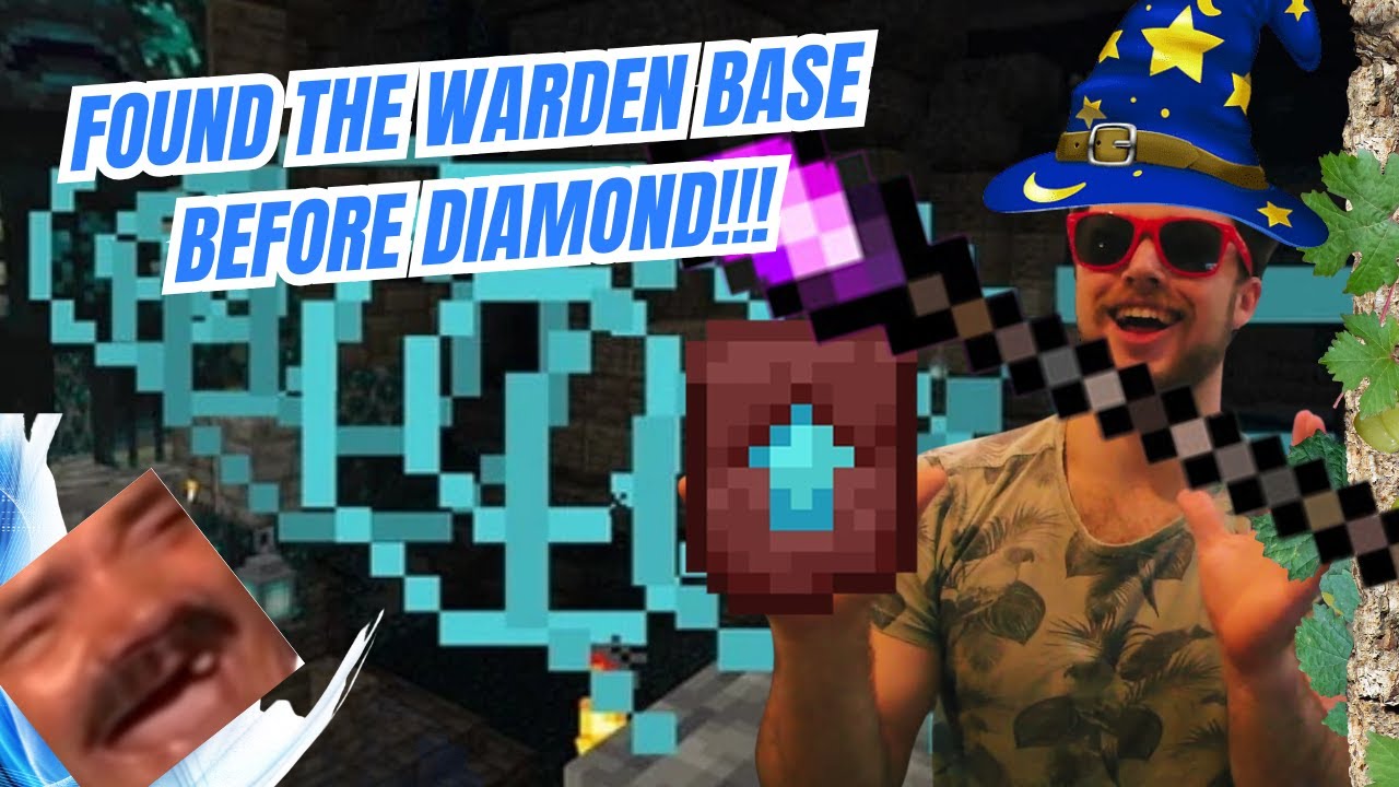 🏆🦇FOUND WARDEN BASE BEFORE DIAMONDS🦇🏆 - YouTube
