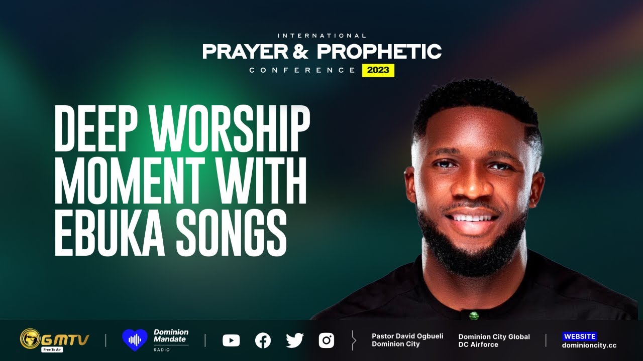 EBUKA SONGS ministration at PRAYER & PROPHETIC CONFERENCE 2023 # ...