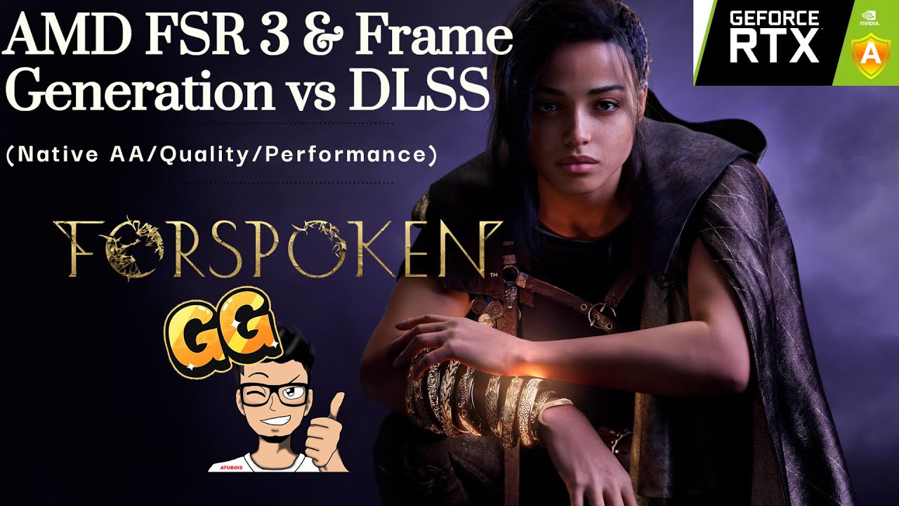 AMD FSR 3 & Frame Generation vs DLSS (Native AA/Quality/Performance) in ...