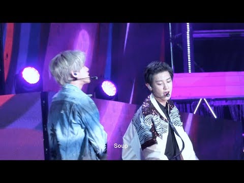 180111 GDA - Ko Ko Bop 찬열&백현 focus