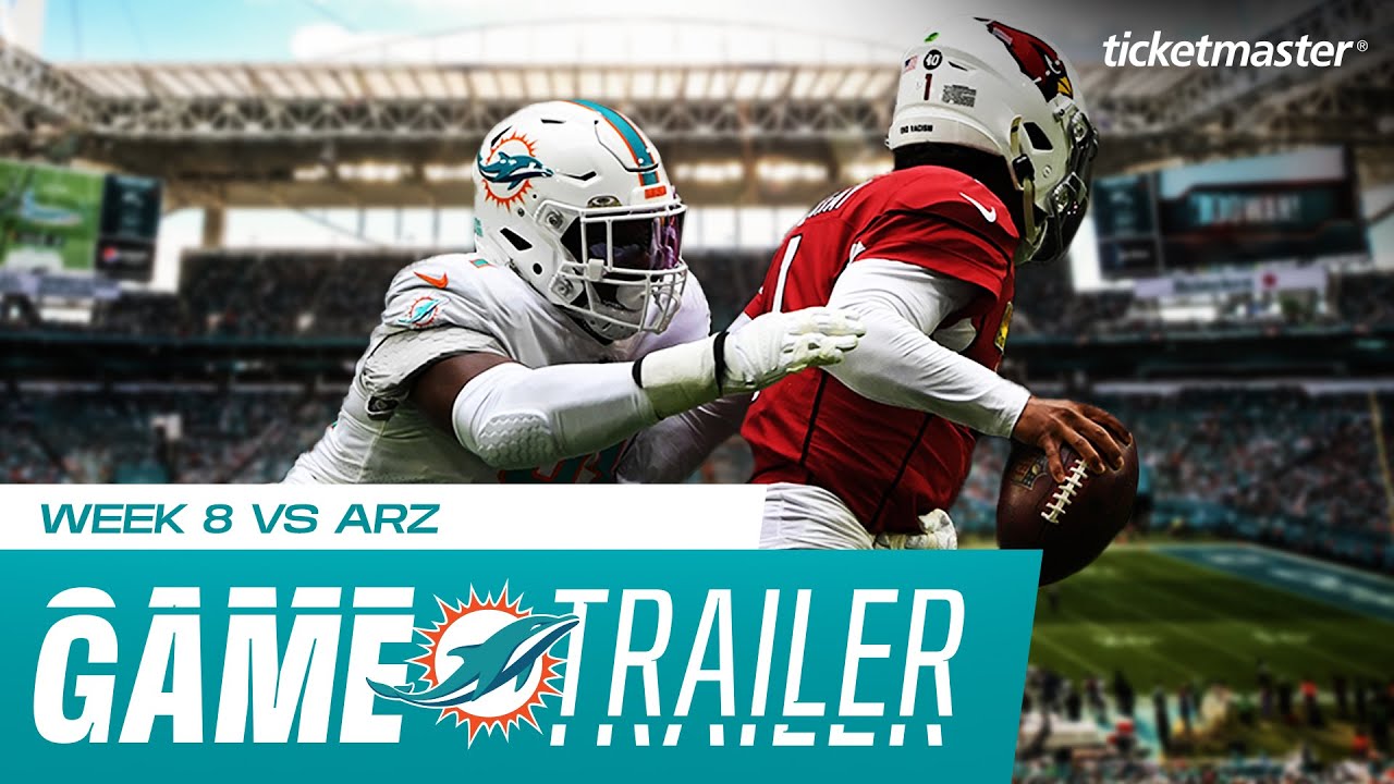 Get HYPED for Week 8 versus Arizona Cardinals l Miami Dolphins - YouTube